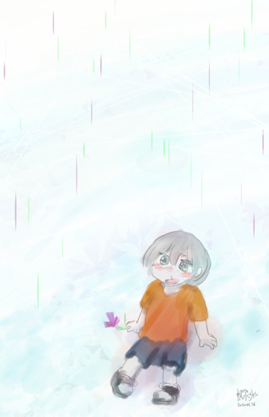氷上のこども 帆泉ツイン さんのイラスト ニコニコ静画 イラスト