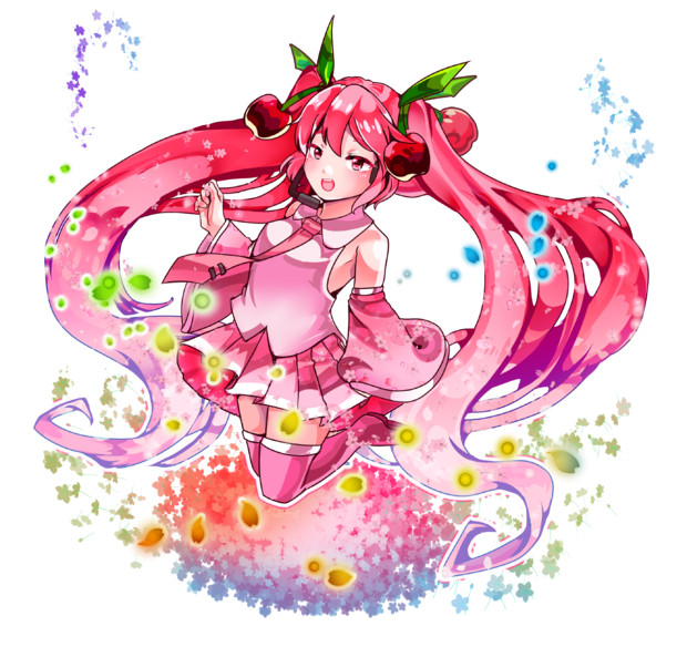 桜ミク Atsu さんのイラスト ニコニコ静画 イラスト