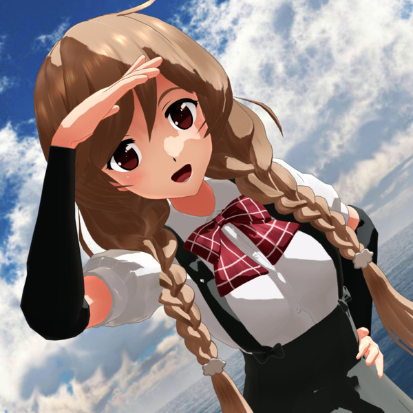 【mmd艦これ】つかさ式峯雲 涼一 さんのイラスト ニコニコ静画 イラスト