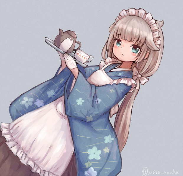 和服メイド御蔵ちゃん Wss さんのイラスト ニコニコ静画 イラスト