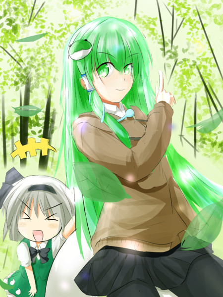 東風谷の日なので早苗さん 白田 忍 さんのイラスト ニコニコ静画 イラスト