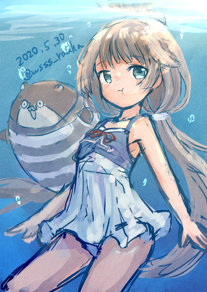 ぷくぷく水中御蔵ちゃん Wss さんのイラスト ニコニコ静画 イラスト