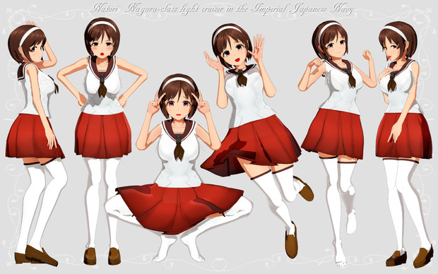【第1回mmdセクシー静画祭】名取ポーズ集 女子高生抜き打ち尻毛検査 さんのイラスト ニコニコ静画 イラスト