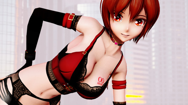【MMD】 Nostalogic 【大葉式MEIKO】【Ray-mmd】 / つゆりゆき さんのイラスト - ニコニコ静画 (イラスト)