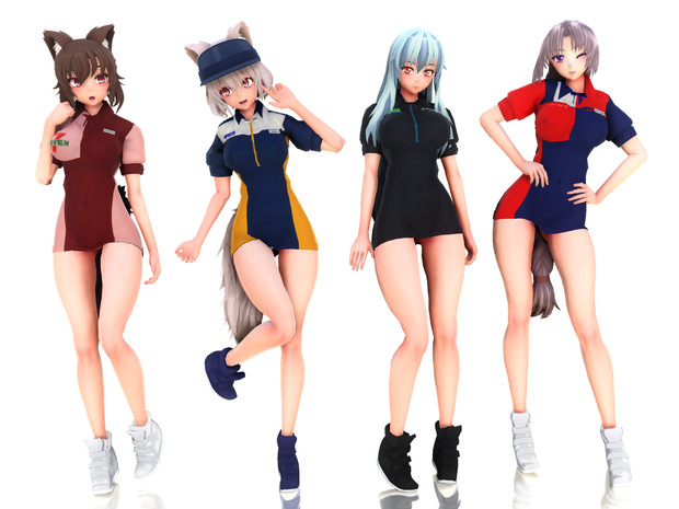 MMD コンビニ / MIT$U さんのイラスト - ニコニコ静画 (イラスト)