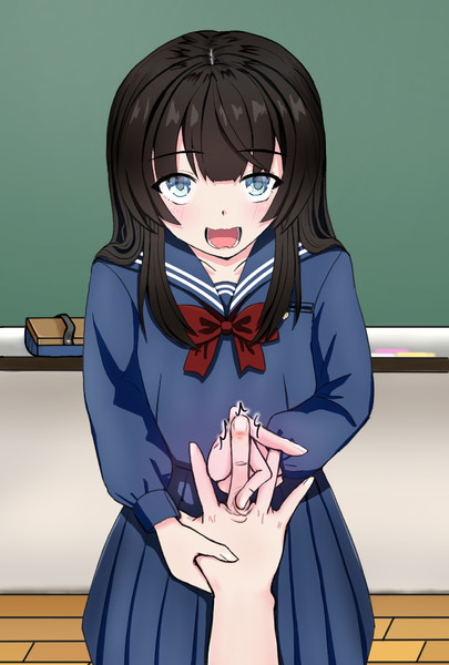 いたずら女子 その1 Derax さんのイラスト ニコニコ静画 イラスト