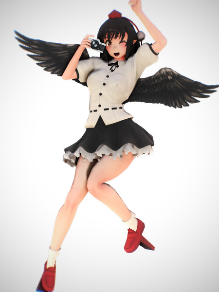 MMD 文ちゃん / MIT$U さんのイラスト - ニコニコ静画 (イラスト)