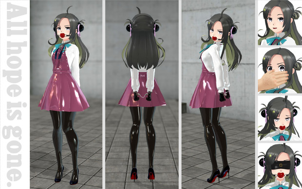 【第1回mmd静画祭】万事窮す 女子高生抜き打ち尻毛検査 さんのイラスト ニコニコ静画 イラスト