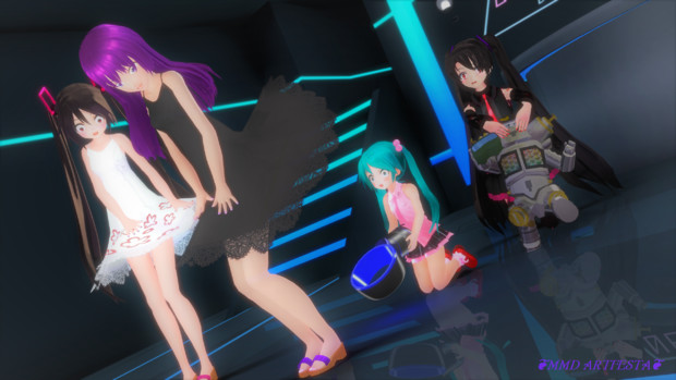 What Happened 【第1回mmd静画祭】 Yukariko さんのイラスト ニコニコ静画 イラスト
