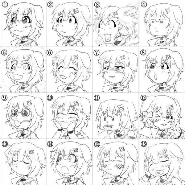 ころさん百面相 ねよつぶしのア さんのイラスト ニコニコ静画 イラスト
