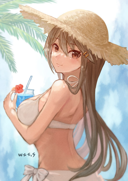 水着榛名 Wss さんのイラスト ニコニコ静画 イラスト