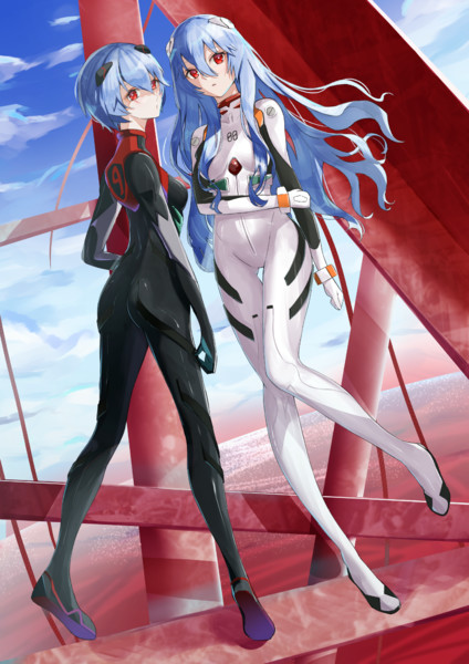 綾波レイとアヤナミレイ仮称 スーパーヒーロー さんのイラスト ニコニコ静画 イラスト