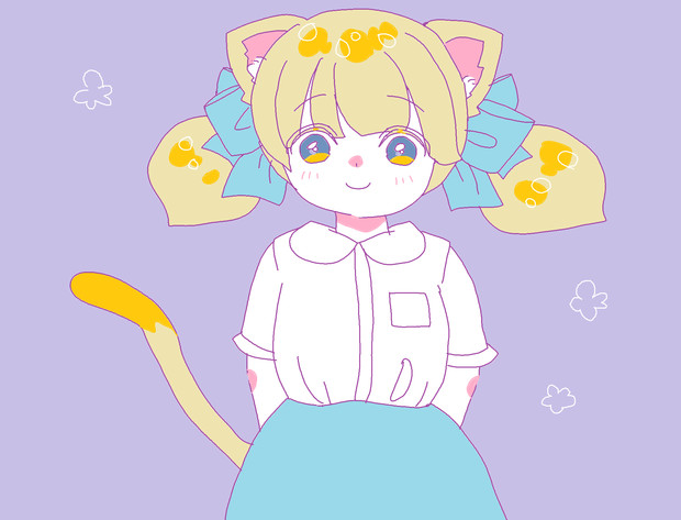 ねこちゃん まえがみまゆうえちゃん さんのイラスト ニコニコ静画 イラスト