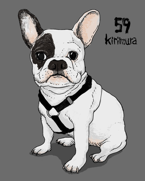 フレンチブルドッグ Kirimura さんのイラスト ニコニコ静画 イラスト