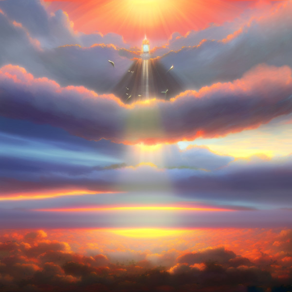 【ai生成】天使の階段 結城真 さんのイラスト ニコニコ静画 イラスト