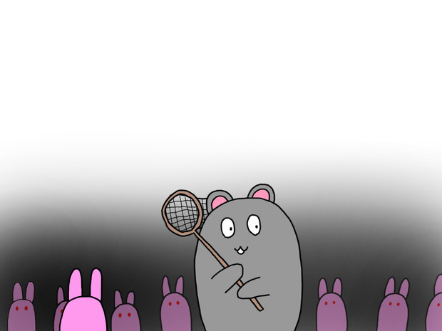 追い詰められたねずみ お絵かきねずみ さんのイラスト ニコニコ静画 イラスト