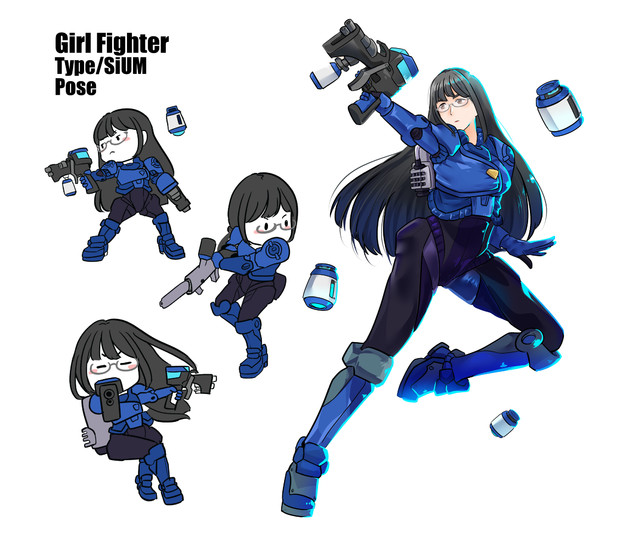 Girl Fighter Atsu さんのイラスト ニコニコ静画 イラスト