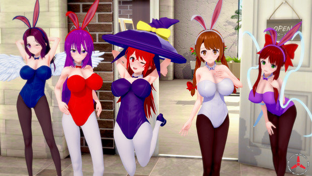 【コイカツサンシャイン】バニー封魔録 鈴蘭6510 さんのイラスト ニコニコ静画 イラスト