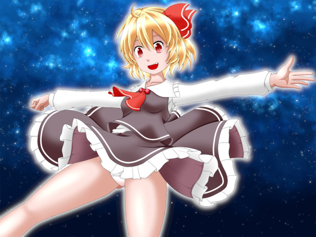 [東方] そんなにぱんつが見たいのか～？ トーリ さんのイラスト ニコニコ静画 イラスト