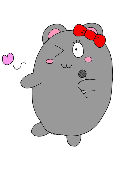 アイドルに憧れる子ねずみ お絵かきねずみ さんのイラスト ニコニコ静画 イラスト