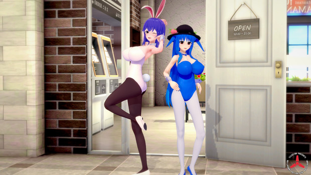 【コイカツサンシャイン】バニー緋想天 鈴蘭6510 さんのイラスト ニコニコ静画 イラスト