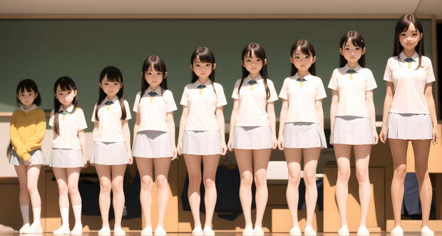 Ai生成絵039コスプレ風、ベッド、睡眠 Il