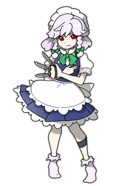 【紅魔郷】十六夜咲夜 伝説のレジェンド さんのイラスト ニコニコ静画 イラスト