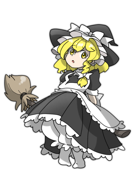 【紅魔郷】霧雨魔理沙 伝説のレジェンド さんのイラスト ニコニコ静画 イラスト