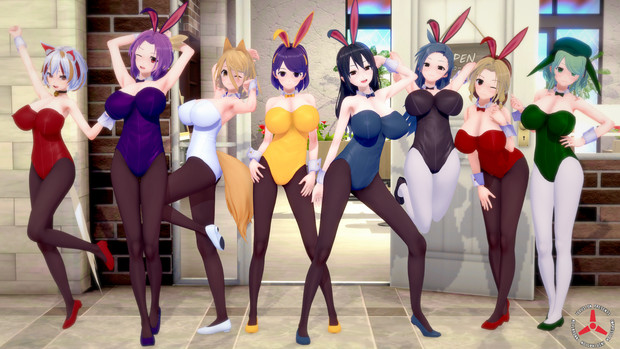 【コイカツサンシャイン】バニー虹龍洞 鈴蘭6510 さんのイラスト ニコニコ静画 イラスト