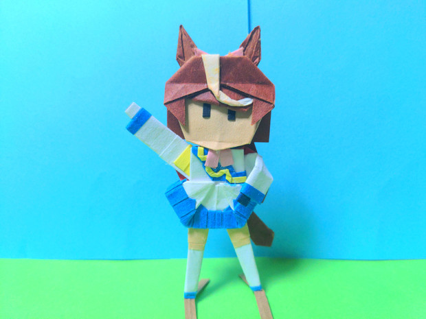 トウカイテイオー ウマ娘 折り紙折るよ さんのイラスト ニコニコ静画 イラスト
