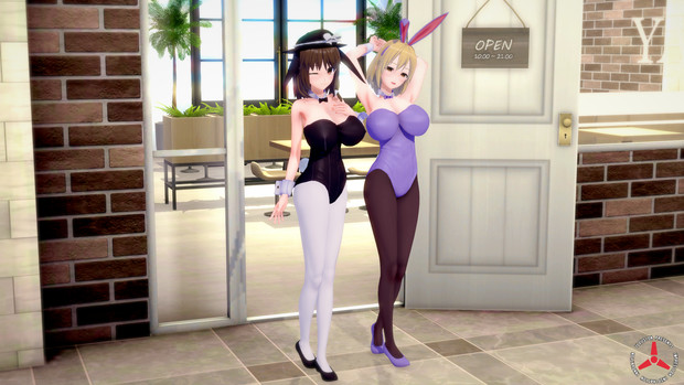 【コイカツサンシャイン】バニー秘封倶楽部 鈴蘭6510 さんのイラスト ニコニコ静画 イラスト