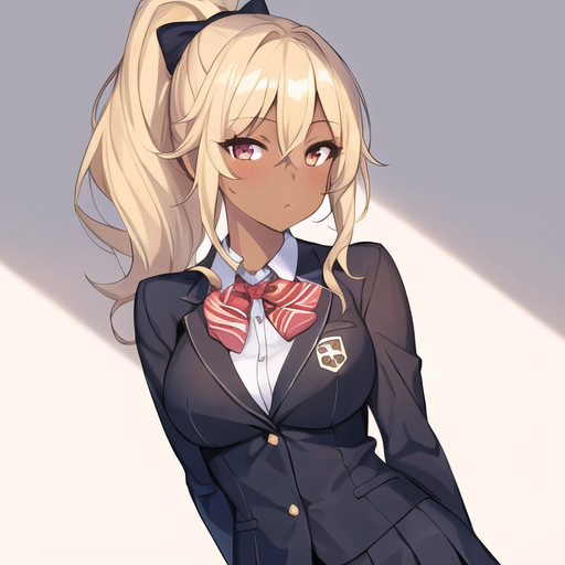 褐色ギャル ニコニコ静画 イラスト