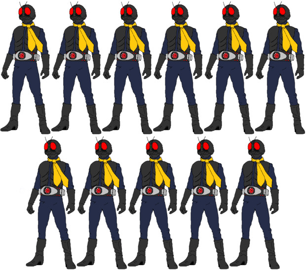 大量発生型相変異バッタ男 1972年度版 コノザワ さんのイラスト ニコニコ静画 イラスト