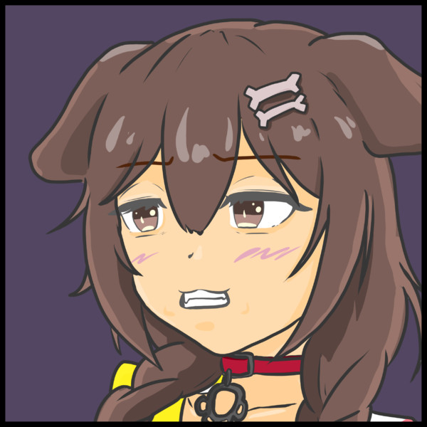 「いーっ」って表情 ねよつぶしのア さんのイラスト ニコニコ静画 イラスト