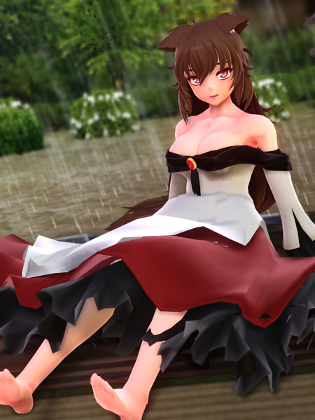 MMD 梅雨影狼ｲｯﾇ / MIT$U さんのイラスト - ニコニコ静画 (イラスト)