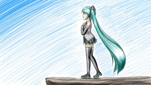 初音ミク ねこたま さんのイラスト ニコニコ静画 イラスト