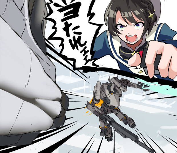 大空スバルAC6実況#1のヘリ戦 / エオルフ さんのイラスト - ニコニコ静画 (イラスト)