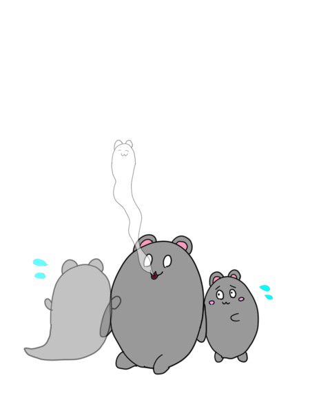 気絶したねずみ お絵かきねずみ さんのイラスト ニコニコ静画 イラスト