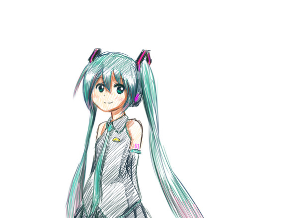 初音ミク ねこたま さんのイラスト ニコニコ静画 イラスト