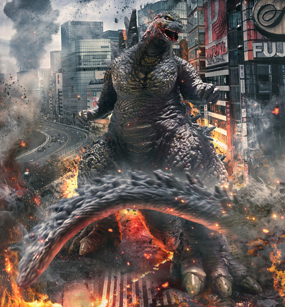 ゴジラ-1.0 / ひろぽん♪ さんのイラスト - ニコニコ静画 (イラスト)