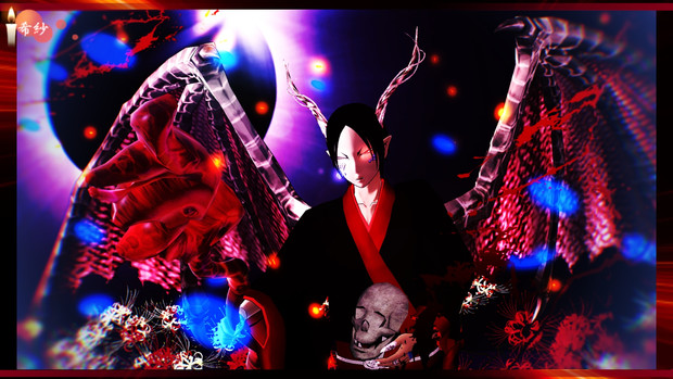 【第4回mmd静画祭】召喚ver 2【mmd鬼徹】 希紗 さんのイラスト ニコニコ静画 イラスト