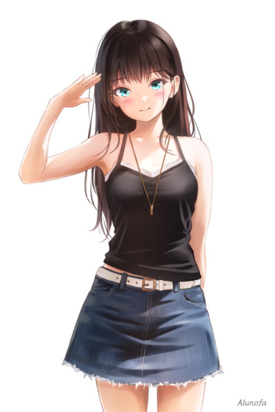 夏服の女の子 ルノファ さんのイラスト ニコニコ静画 イラスト