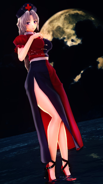 MMD えーりん先生 / MIT$U さんのイラスト - ニコニコ静画 (イラスト)