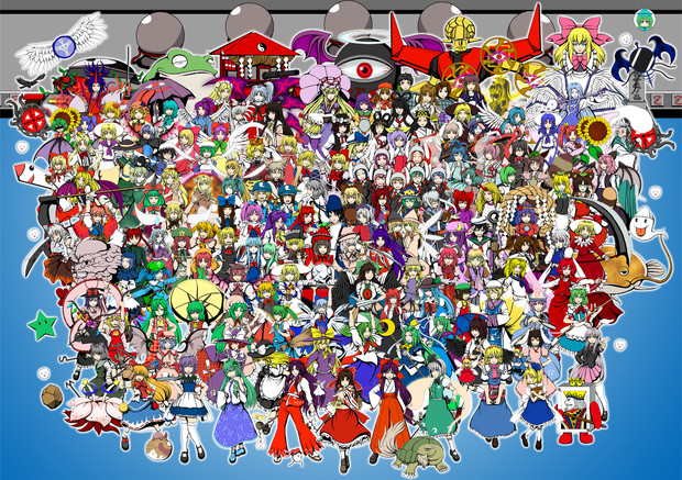 東方色彩々、真 / tk8 さんのイラスト - ニコニコ静画(イラスト) 東方色彩々、真 / tk8 さんのイラスト - ニコニコ静画(イラスト)
