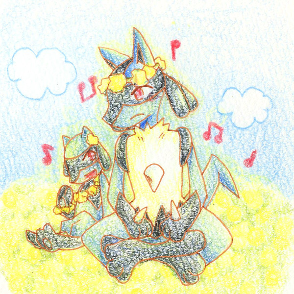 ルカリオとリオル クルト さんのイラスト ニコニコ静画 イラスト