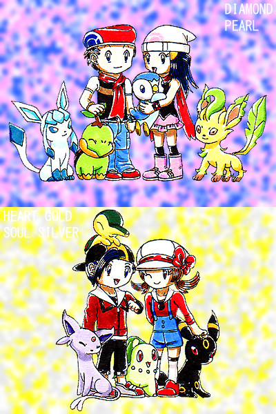 DP HGSS / 芙羅卯（ニコ静用） さんのイラスト - ニコニコ静画 (イラスト)