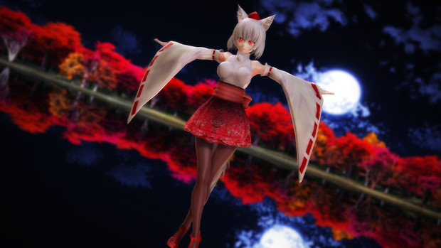 MMD 犬走椛 / MIT$U さんのイラスト - ニコニコ静画 (イラスト)