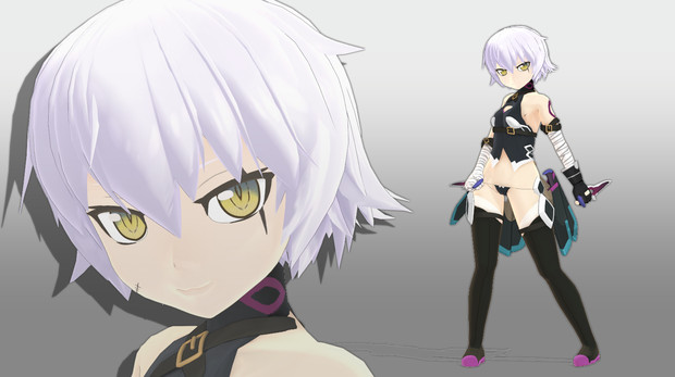 【Fate/MMD】ジャック・ザ・リッパー【モデル配布】 / 作成参謀＆情報員 さんのイラスト - ニコニコ静画 (イラスト)