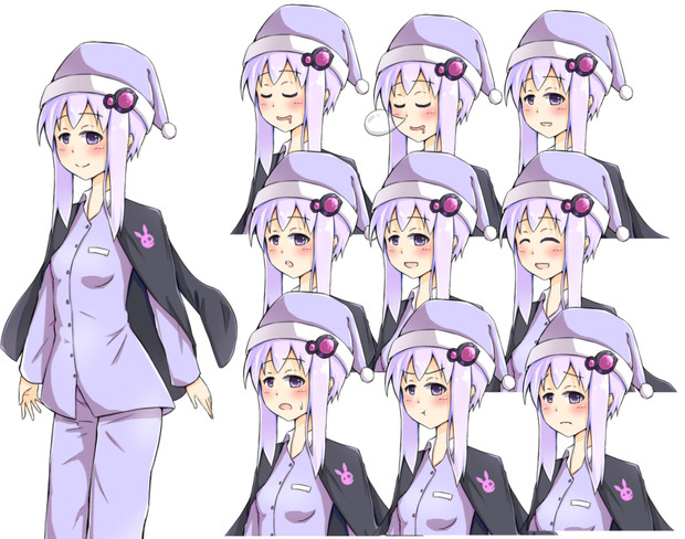 おやすみ前のゆかりさん立ち絵 Justblack さんのイラスト ニコニコ静画 イラスト