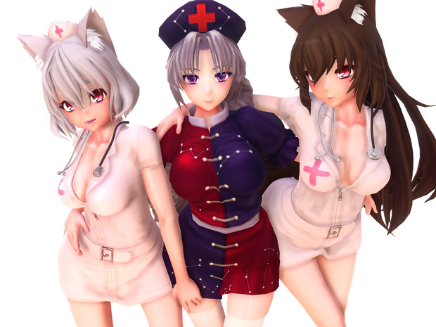 MMD 入院したい / MIT$U さんのイラスト - ニコニコ静画 (イラスト)